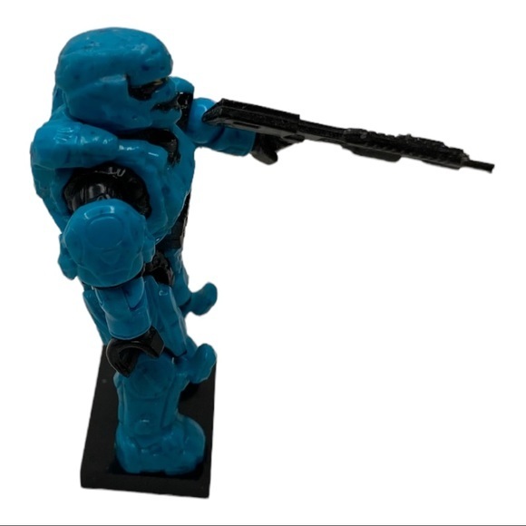 Mega Bloks | Toys | Halo Mega Bloks Charlie Series Cyan Spartan Soldier ...